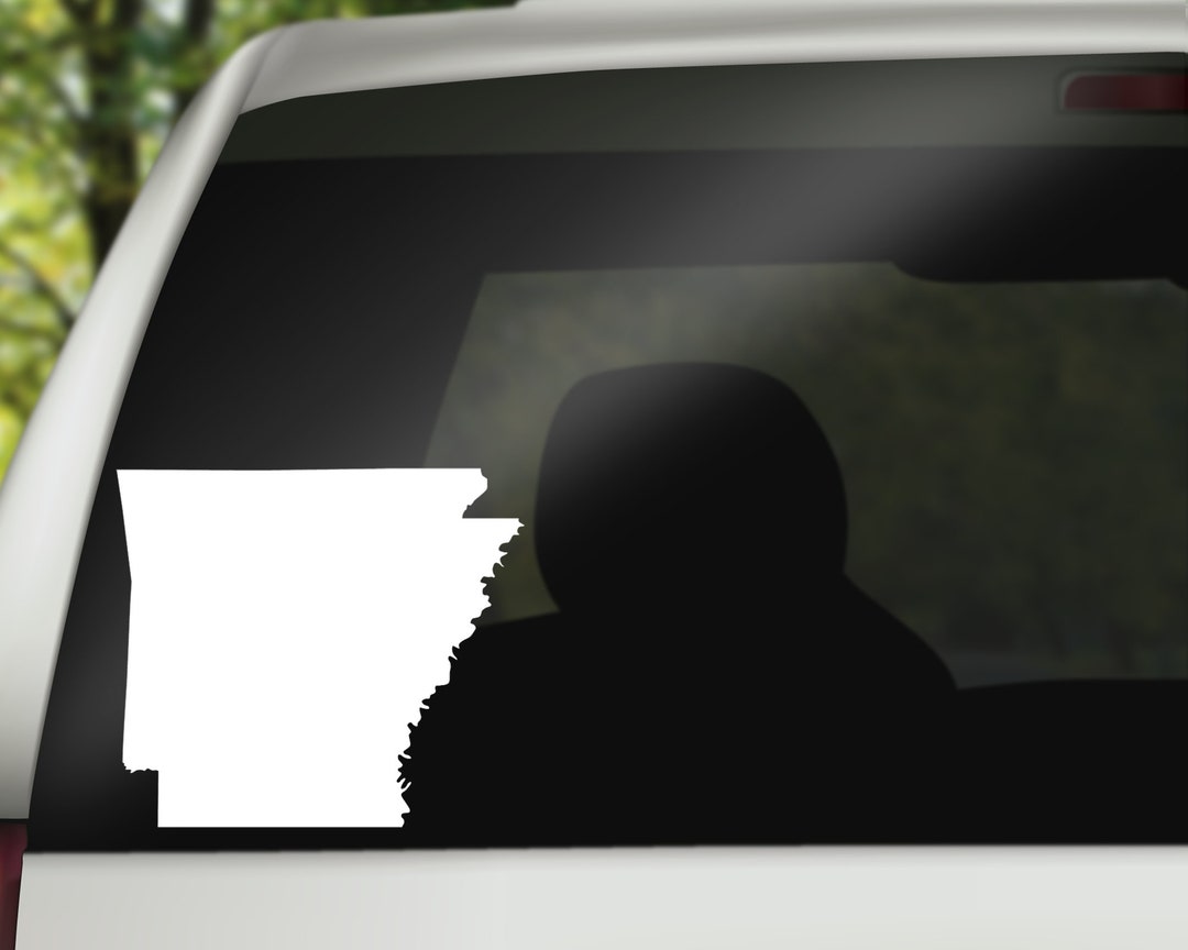 Arkansas State Decal Arkansas Vinyl Decal Sticker for Car - Etsy