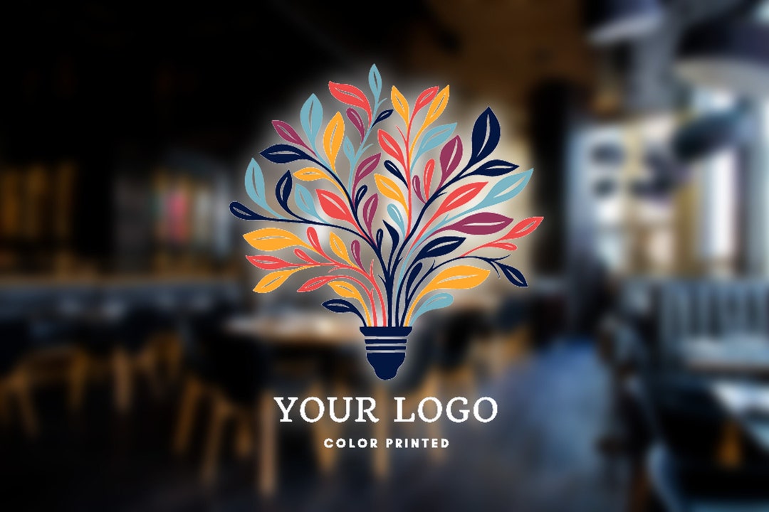 Custom Decal, Business Logo Decal, Business Door Decal, Store Decal ...