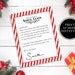 Thanks for the Cookies Letter From Santa, Christmas Morning Letter From ...