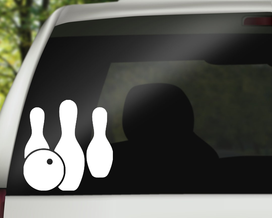 Bowling Decal Sports Decal Sticker for Car Laptop or Wall - Etsy