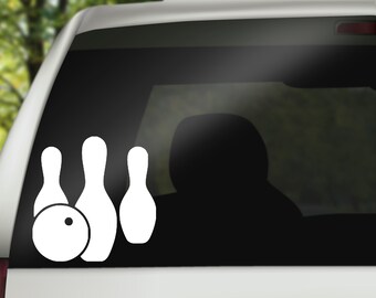 Bowling Custom Vinyl Decal Sticker Choose Your Color and - Etsy
