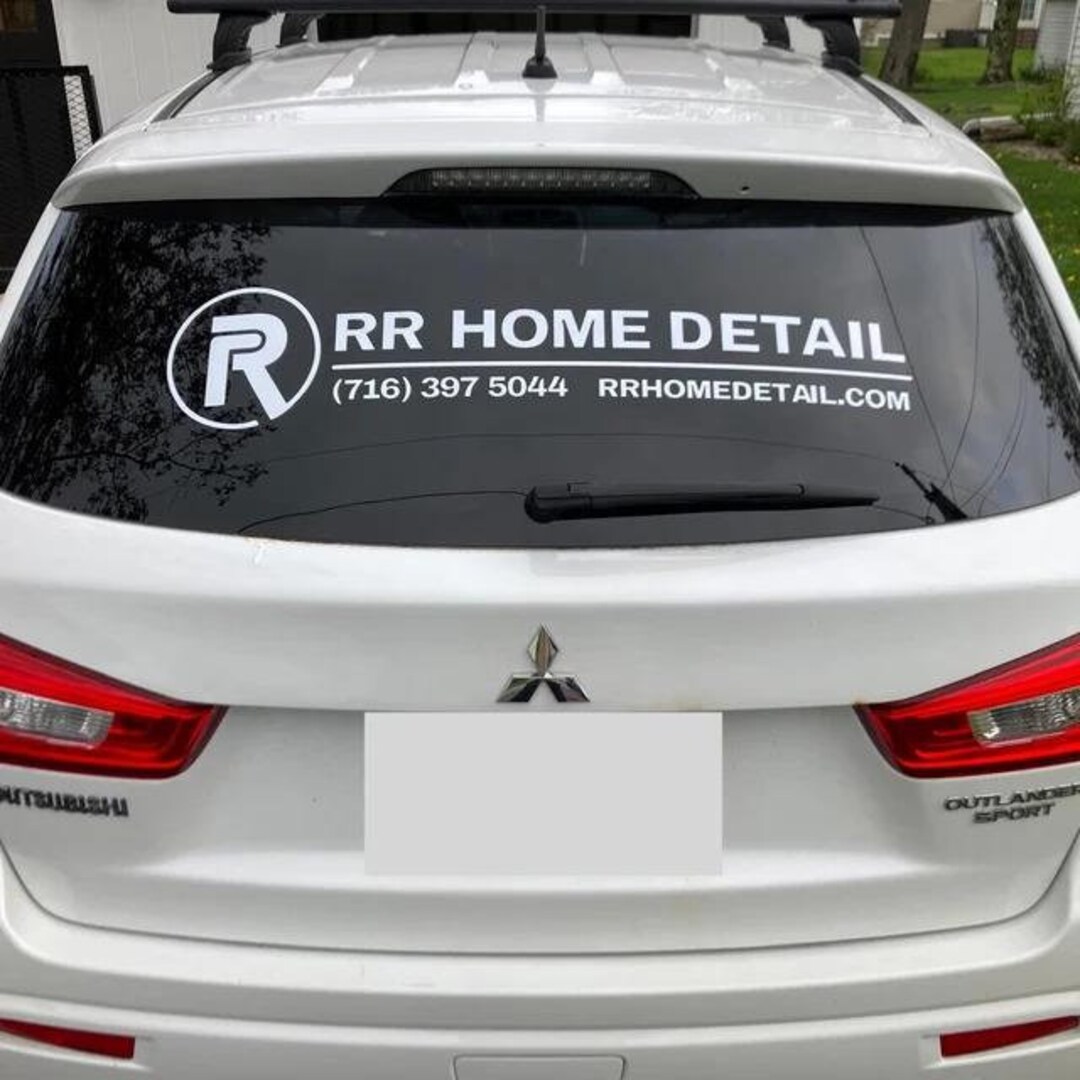 Custom Decal, Business Decal, Car Business Decal, Car Decal, Business ...