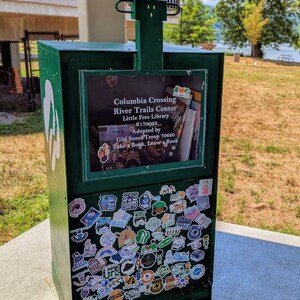 Little Library Decal, Blessing Box Decal, Lending Library Decal ...