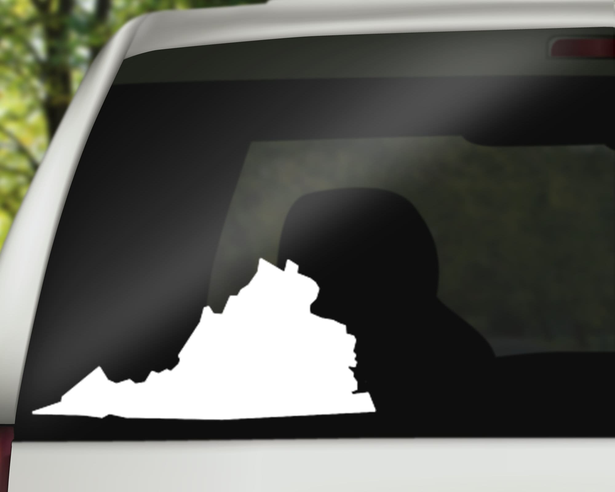 Virginia State Decal, Virginia Vinyl Decal Sticker for Car, Laptop or ...