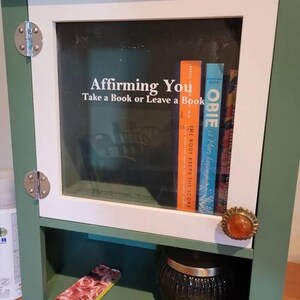 Little Library Decal, Blessing Box Decal, Lending Library Decal ...