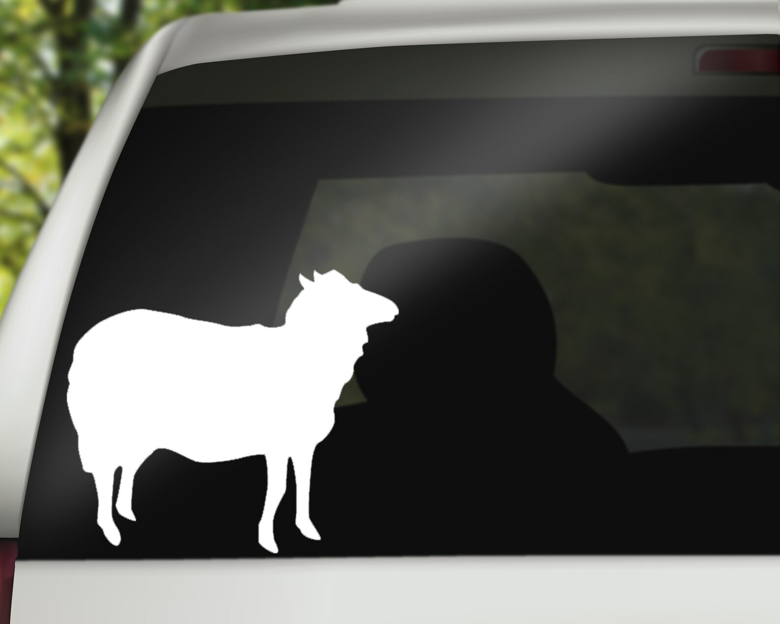 Sheep Decal Sticker for Car Laptop or Wall Vinyl Gift - Etsy