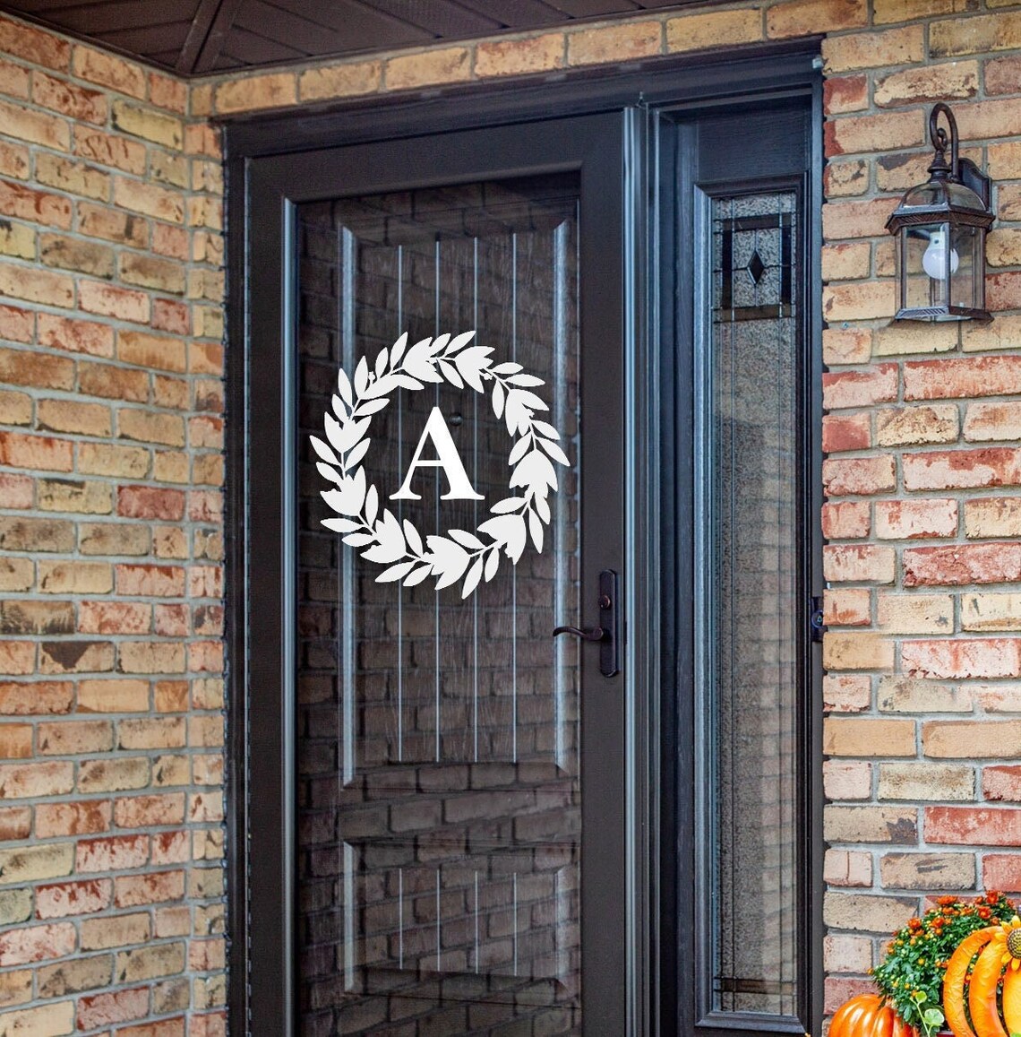 Custom Decal, Front Door Decal, Letter Door Decal, Last Name Decal ...