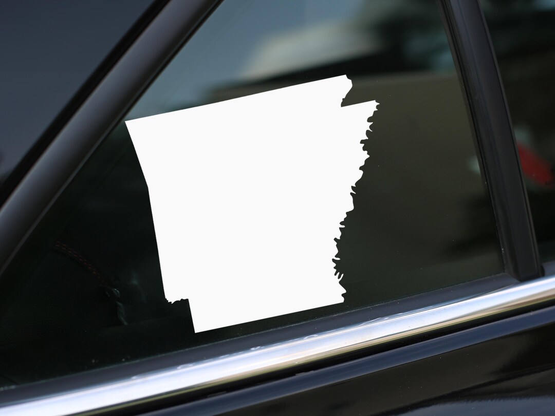 Arkansas State Decal, Arkansas Vinyl Decal Sticker for Car, Laptop or ...