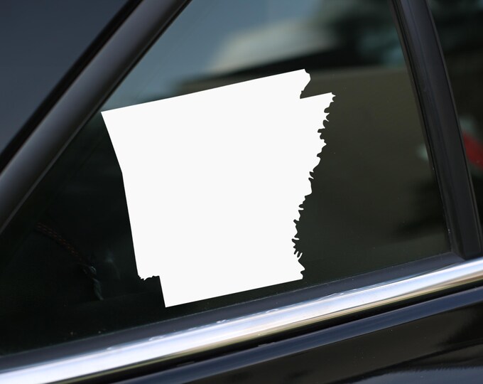 Arkansas AR State Outline Vinyl Decal Sticker - Etsy