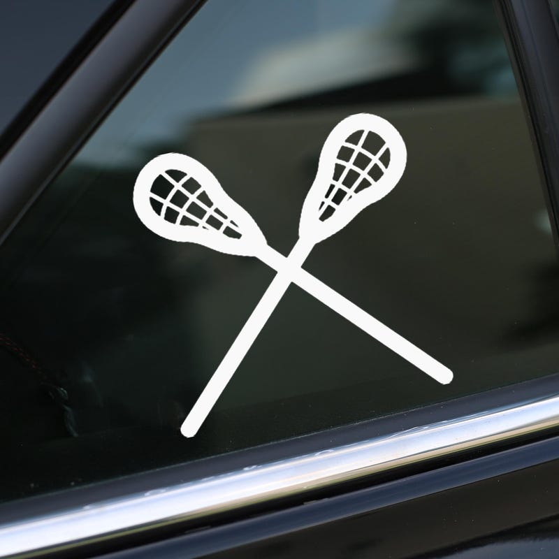 Lacrosse Wall Decal - Etsy