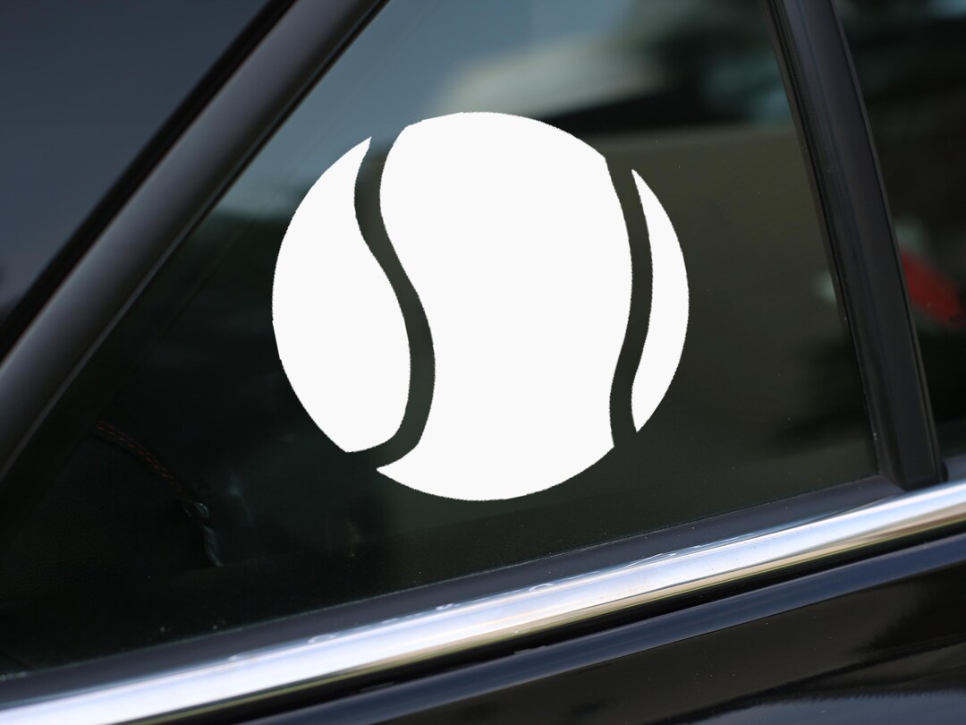 Tennis Decal, Sports Decal Sticker for Car, Laptop or Wall, Vinyl Gift ...