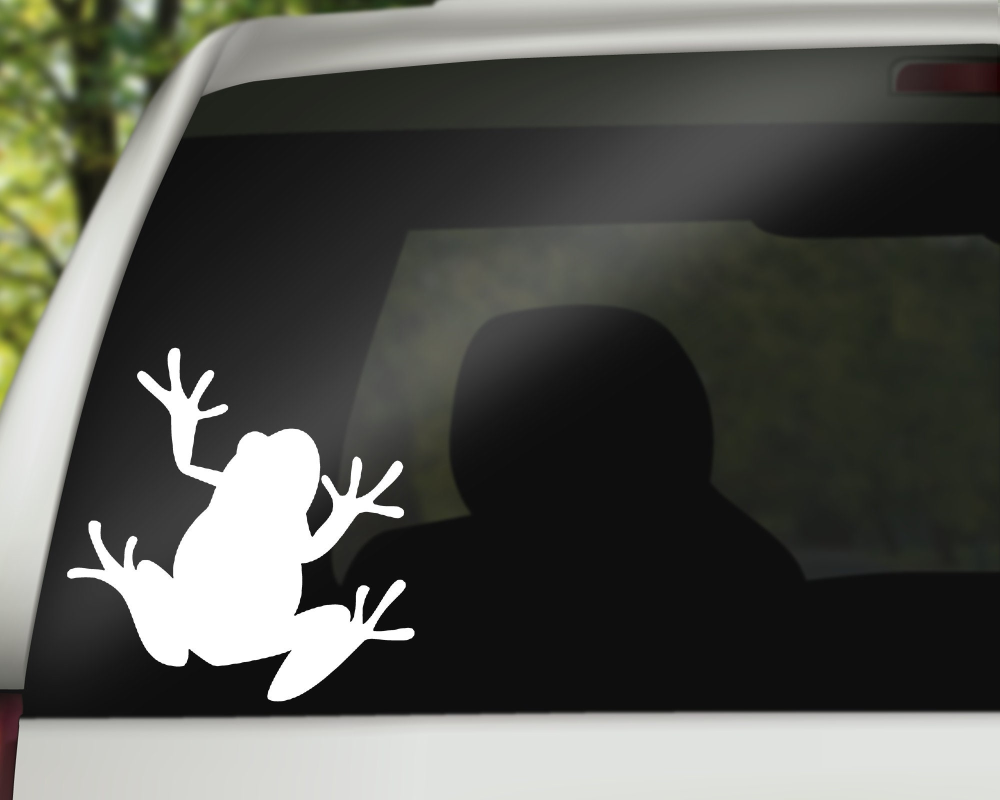 Frog Decal Sticker for Car Laptop or Wall Vinyl Gift Frog | Etsy