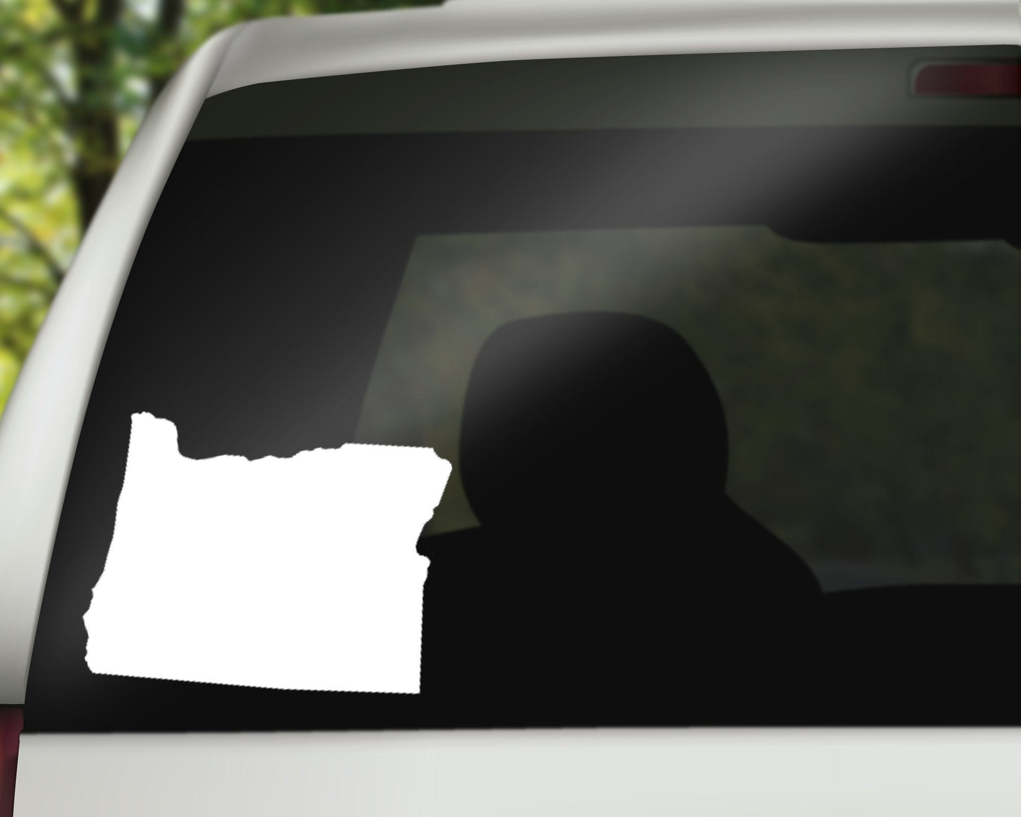 Oregon State Decal, Oregon Vinyl Decal Sticker for Car, Laptop or Wall ...