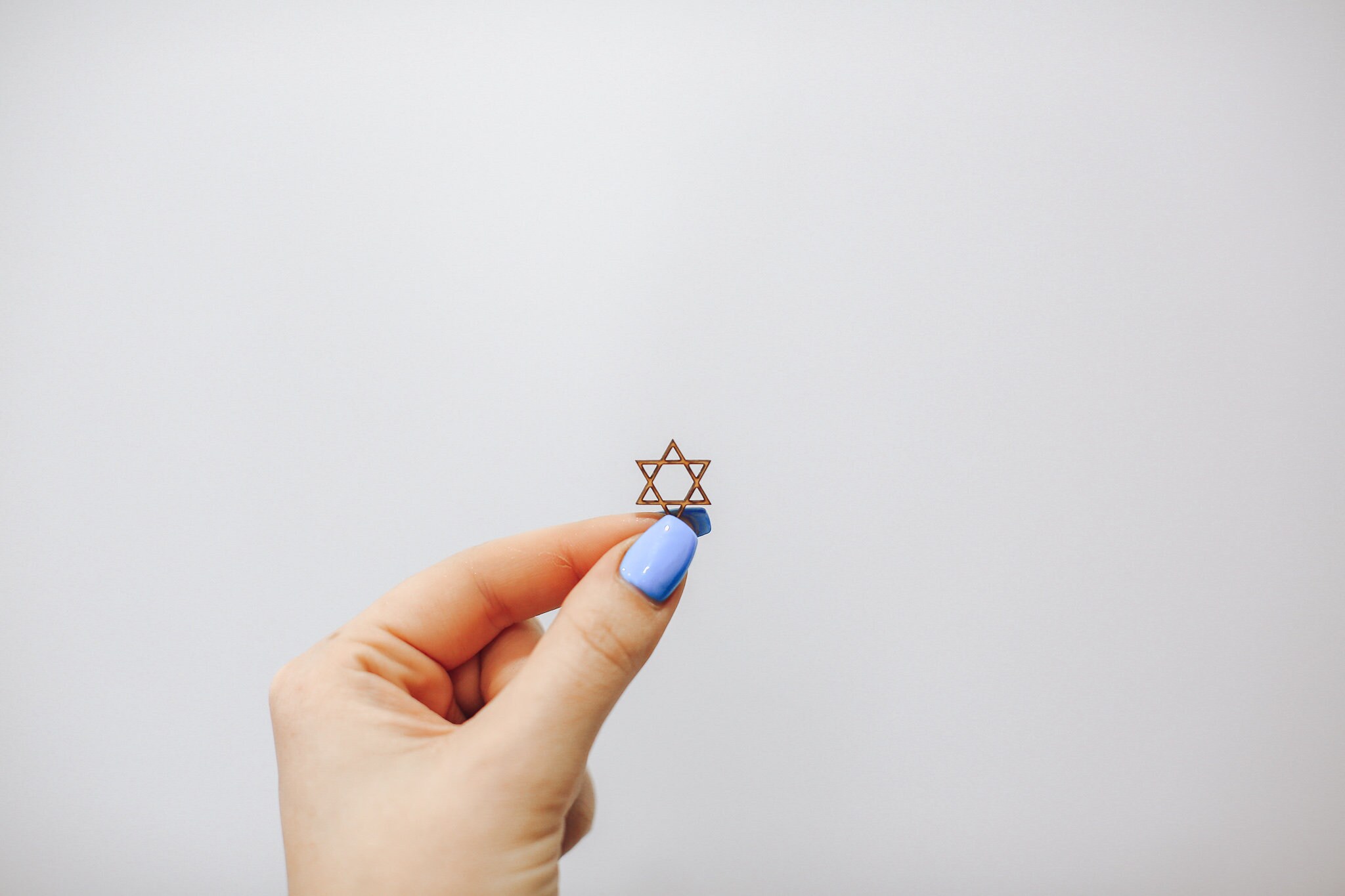 Star of David Confetti, Jewish Confetti, Wooden Confetti, Hanukkah ...