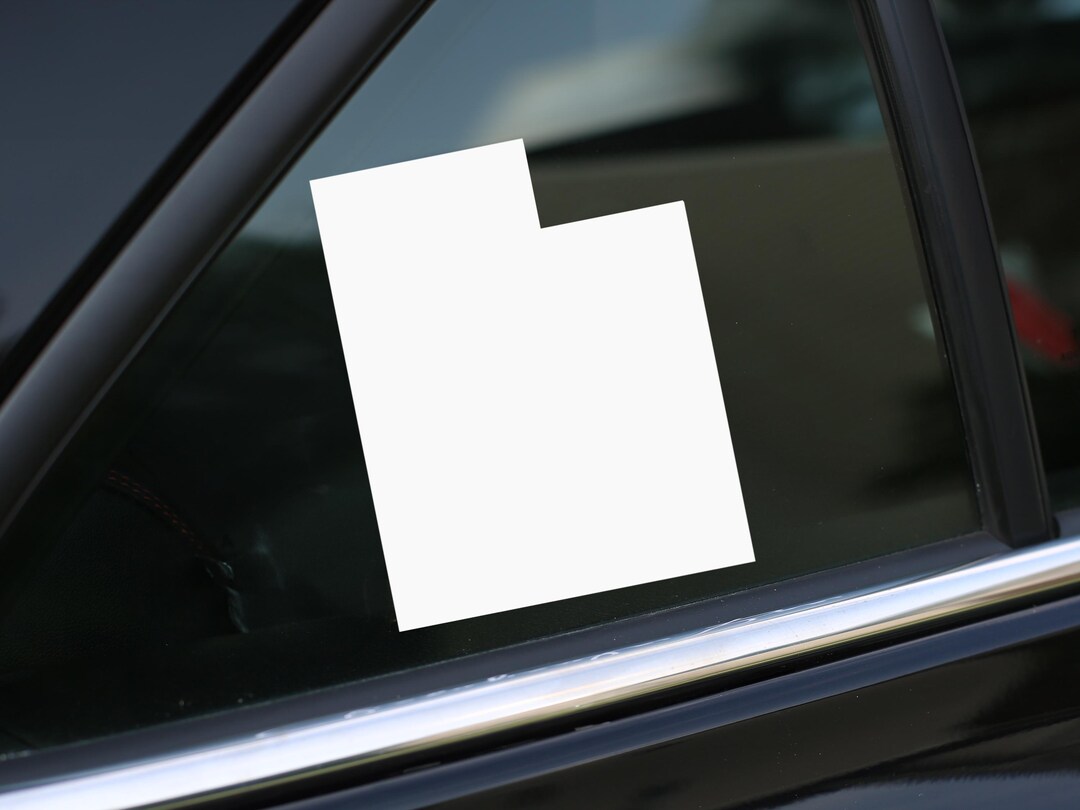 Utah State Decal, Utah Vinyl Decal Sticker for Car, Laptop or Wall ...