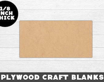 Rectangular Frame Board Wood Cutout, Laser Cut Wood, Crafting Supply ...