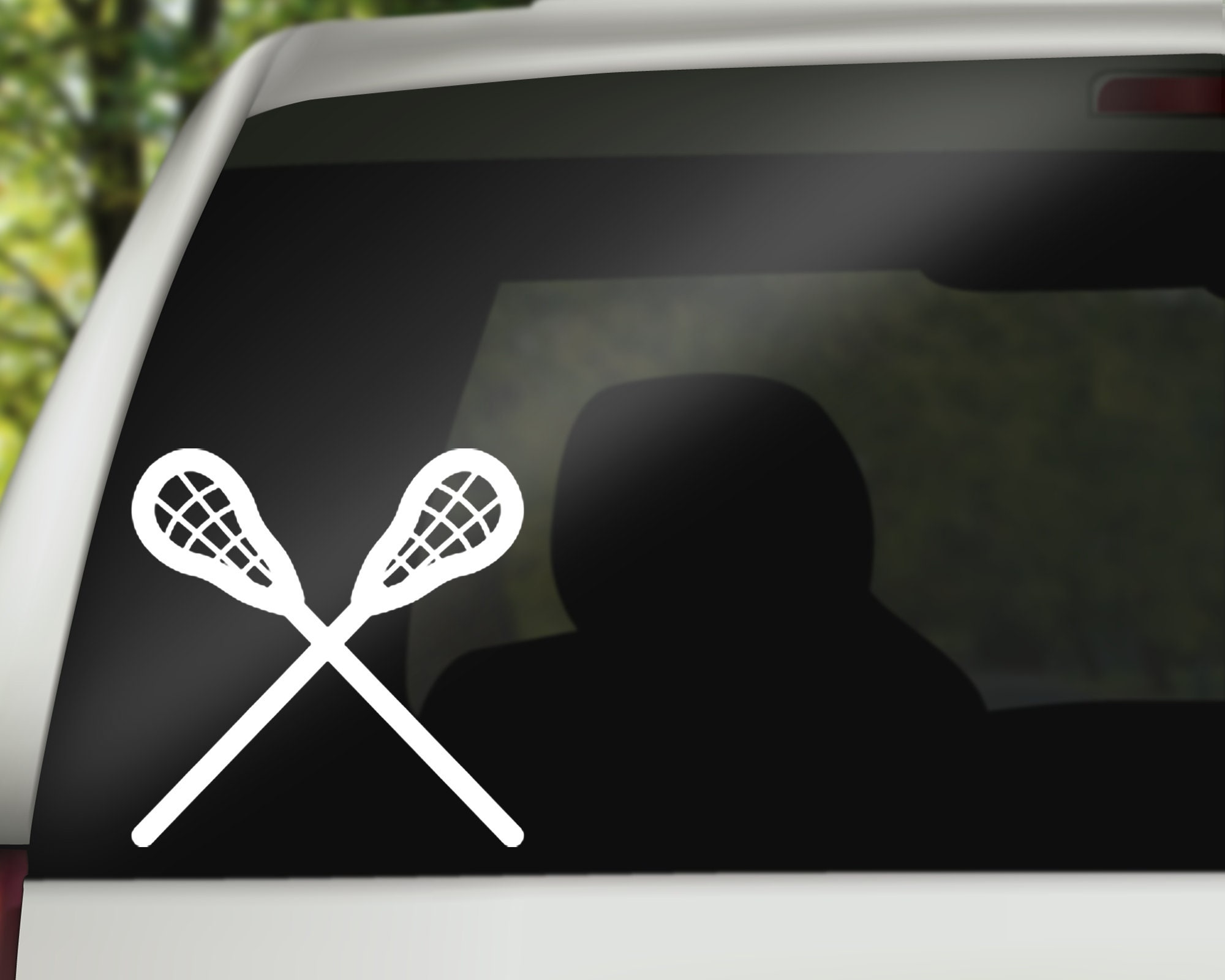 Lacrosse Decal, Sports Decal Sticker for Car, Laptop or Wall, Vinyl ...