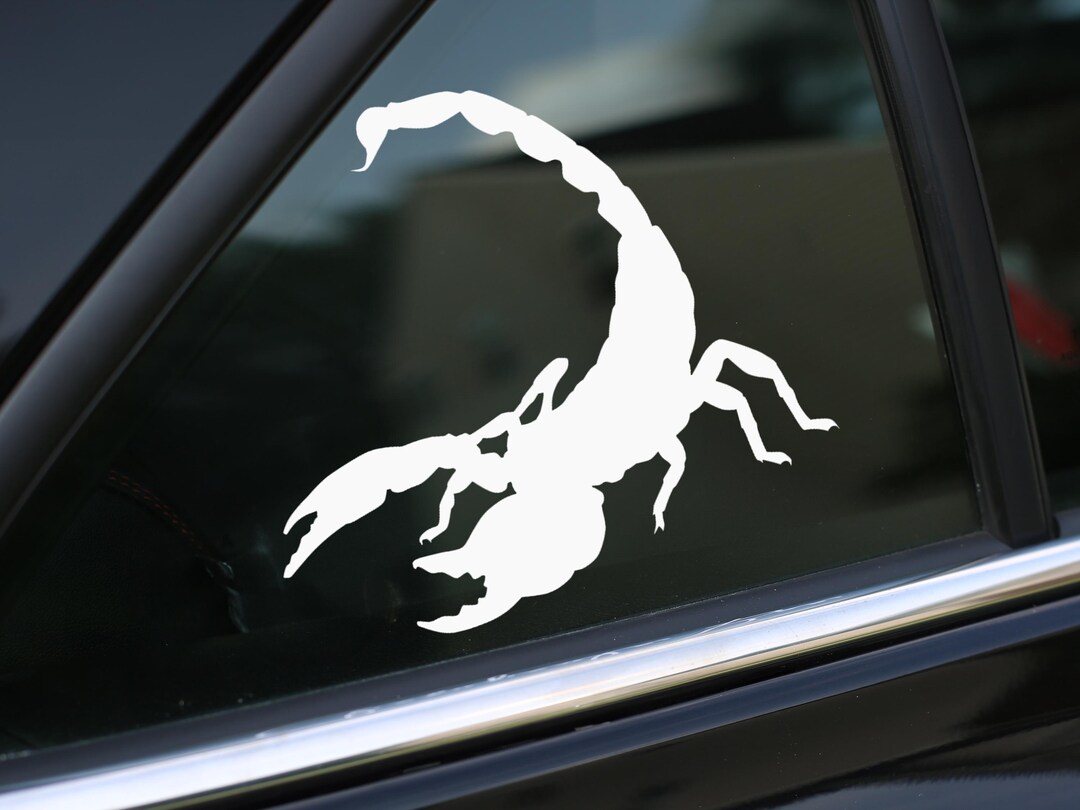 Scorpion Decal, Sticker for Car, Laptop or Wall, Vinyl Gift, Scorpion ...