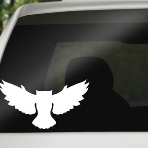 Owl Decal, Sticker for Car, Laptop or Wall, Vinyl Gift, Owl Gift - Etsy