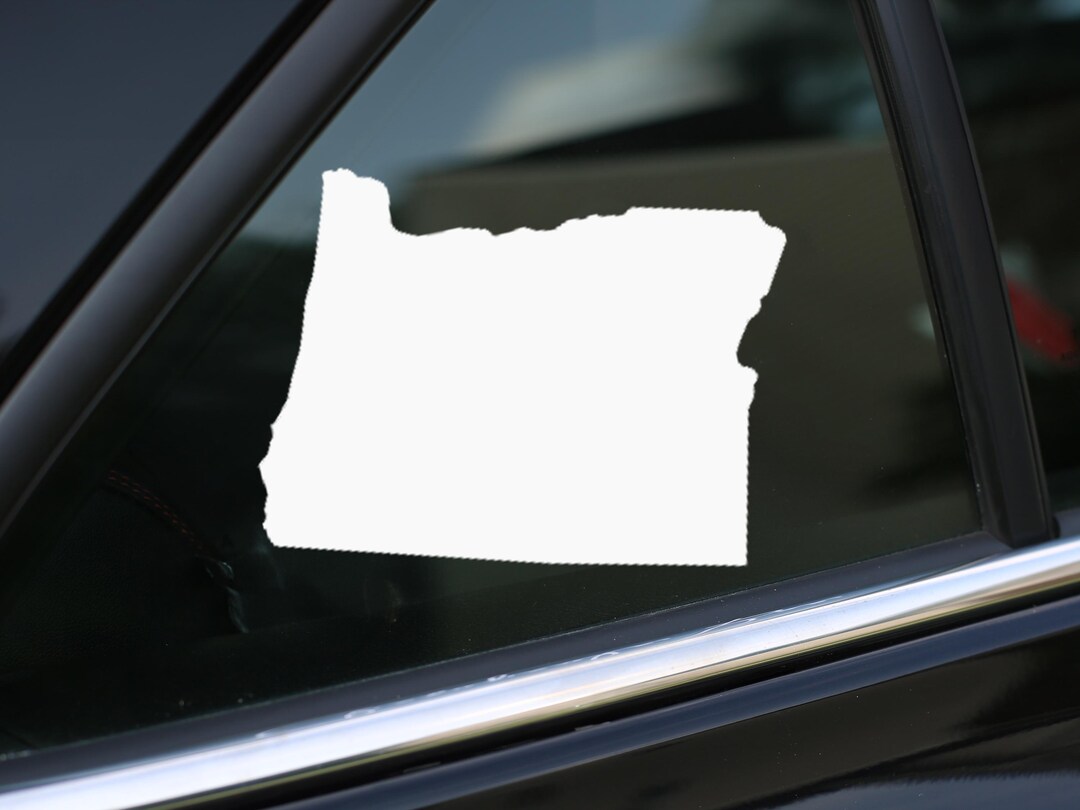 Oregon State Decal, Oregon Vinyl Decal Sticker for Car, Laptop or Wall ...