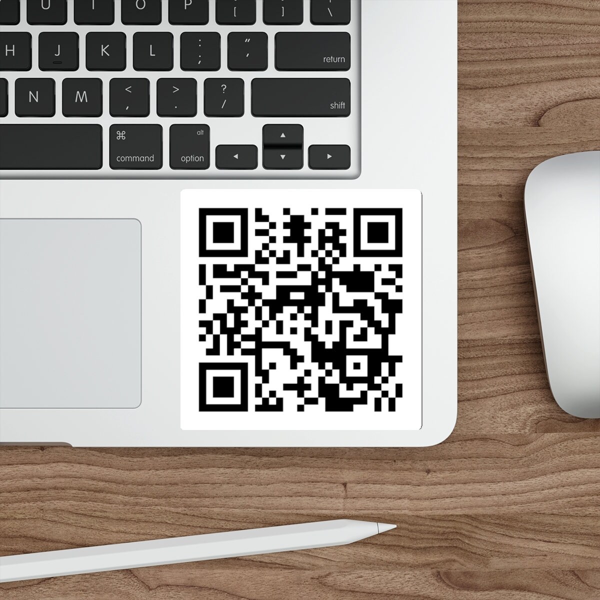Custom QR Code Decal, Business QR Code Decal, Business Door QR Code ...