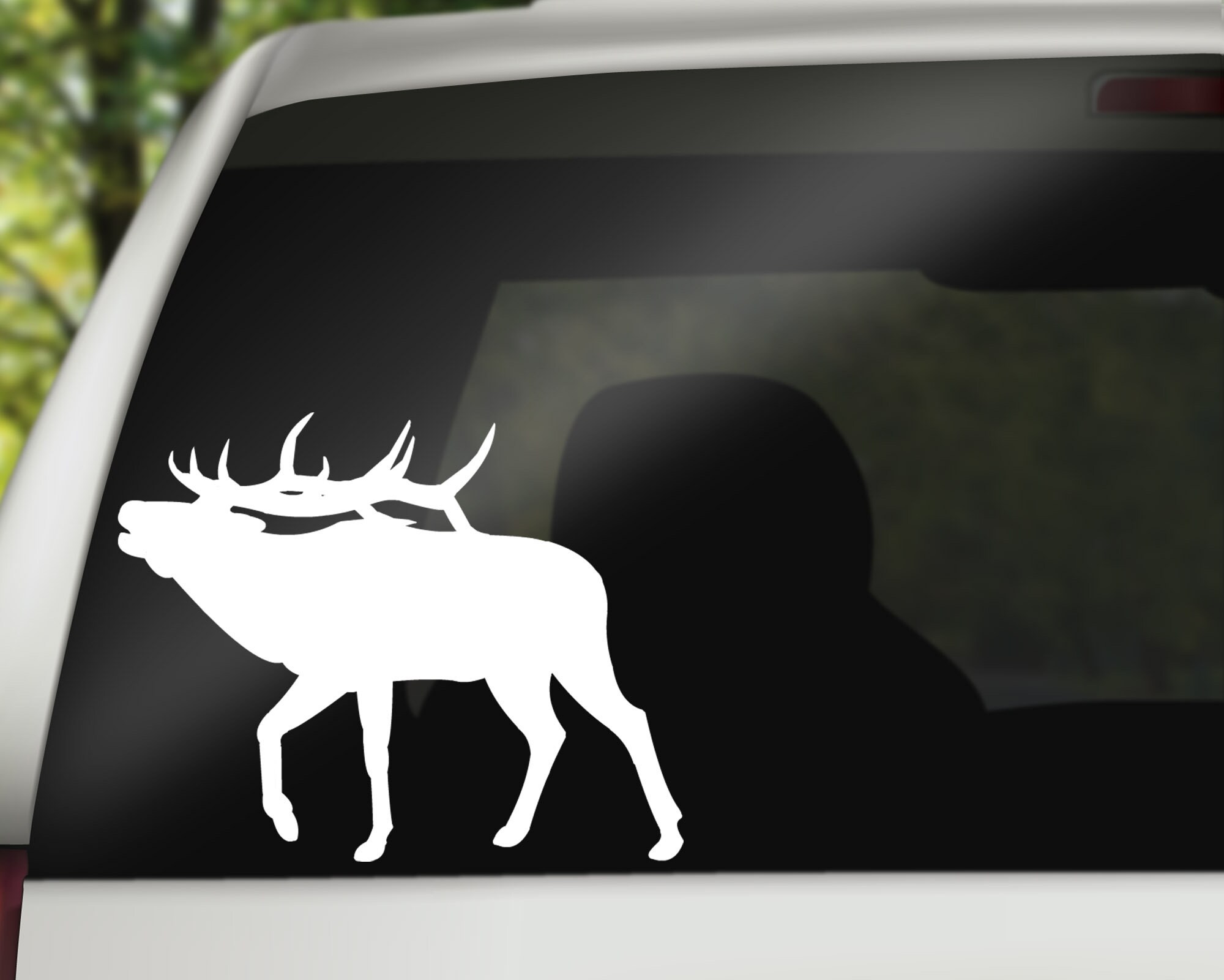 Elk Decal Mountain Decal Sticker for Car Laptop or Wall - Etsy