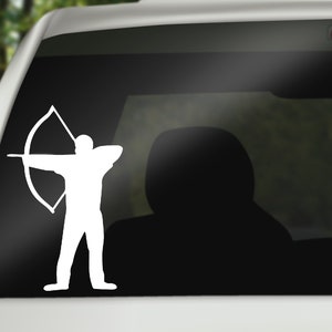 Archery Decal, Hunting Decal Sticker for Car, Laptop or Wall, Vinyl ...