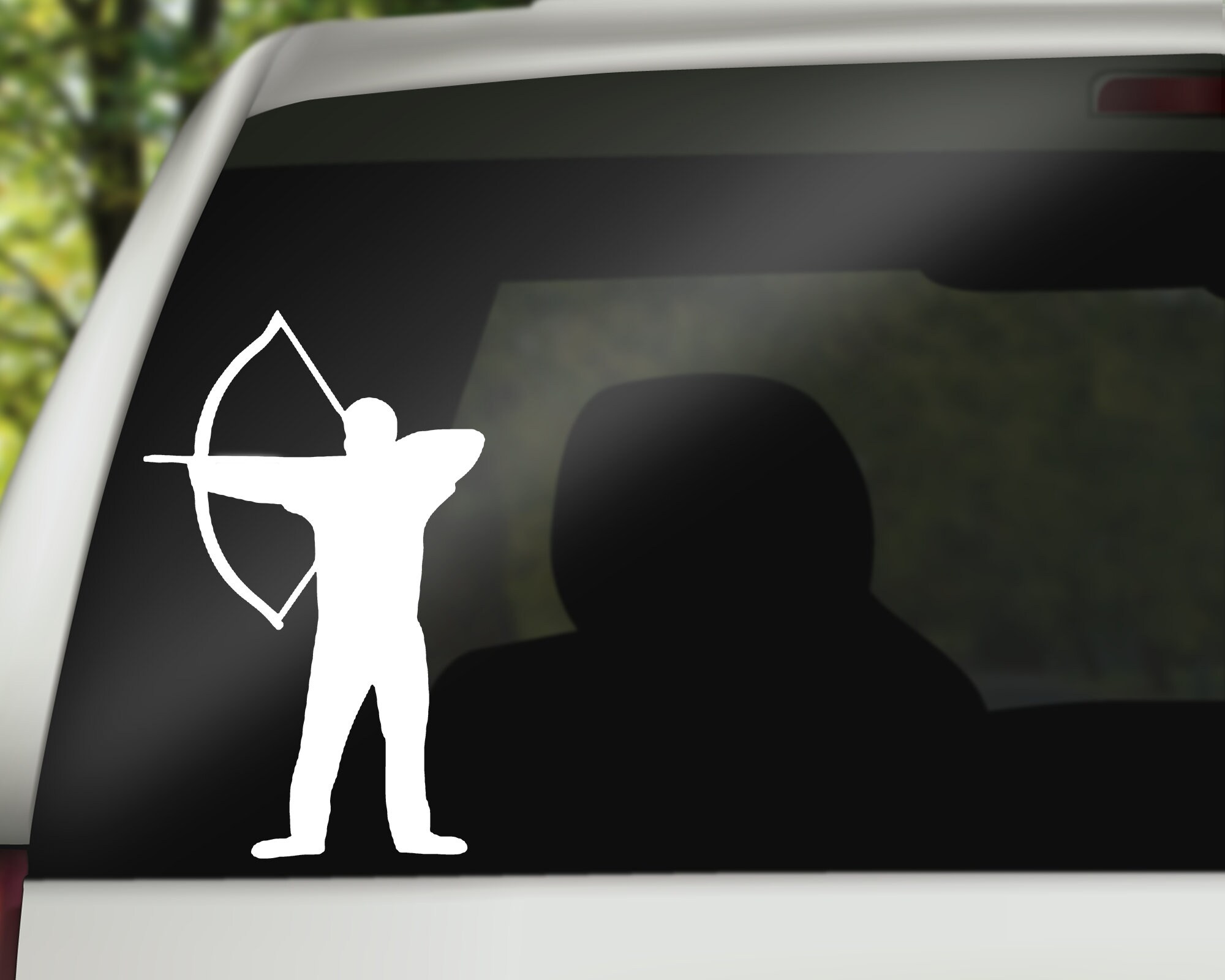Archery Decal, Hunting Decal Sticker for Car, Laptop or Wall, Vinyl ...