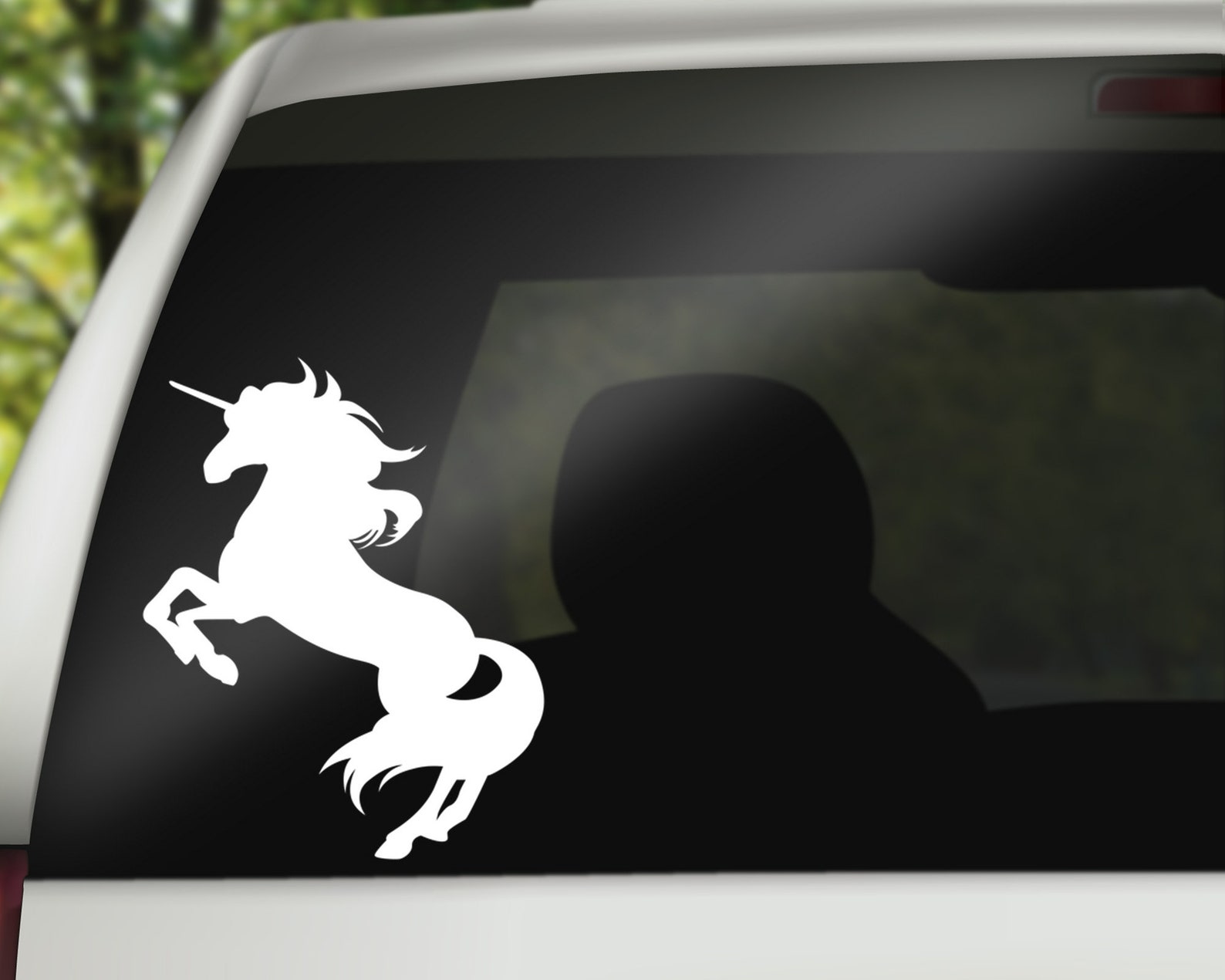 Unicorn Decal, Sticker for Car, Laptop or Wall, Vinyl Gift, Unicorn ...