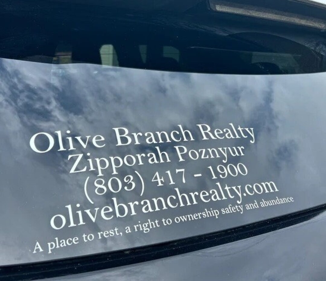 Realtor Decal, Business Decal, Car Business Decal, Car Decal, Realtor ...