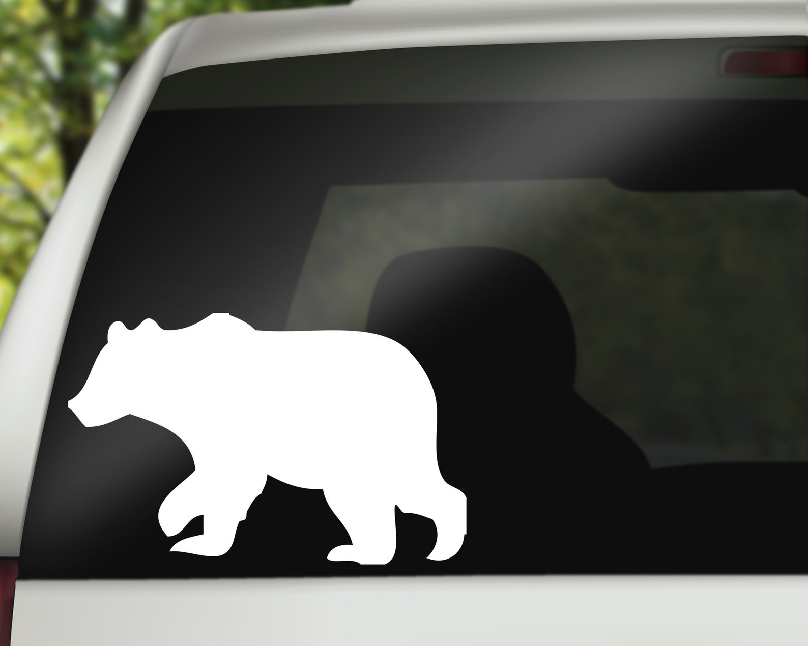 Bear Decal Animal Decal Sticker for Car Laptop or Wall - Etsy