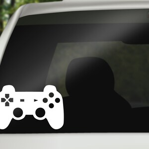 Gamer Decal, Video Game Decal Sticker for Car, Laptop or Wall, Vinyl ...