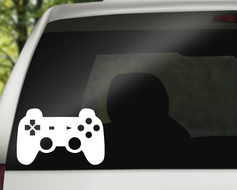 Gamer Decal, Video Game Decal Sticker for Car, Laptop or Wall, Vinyl ...