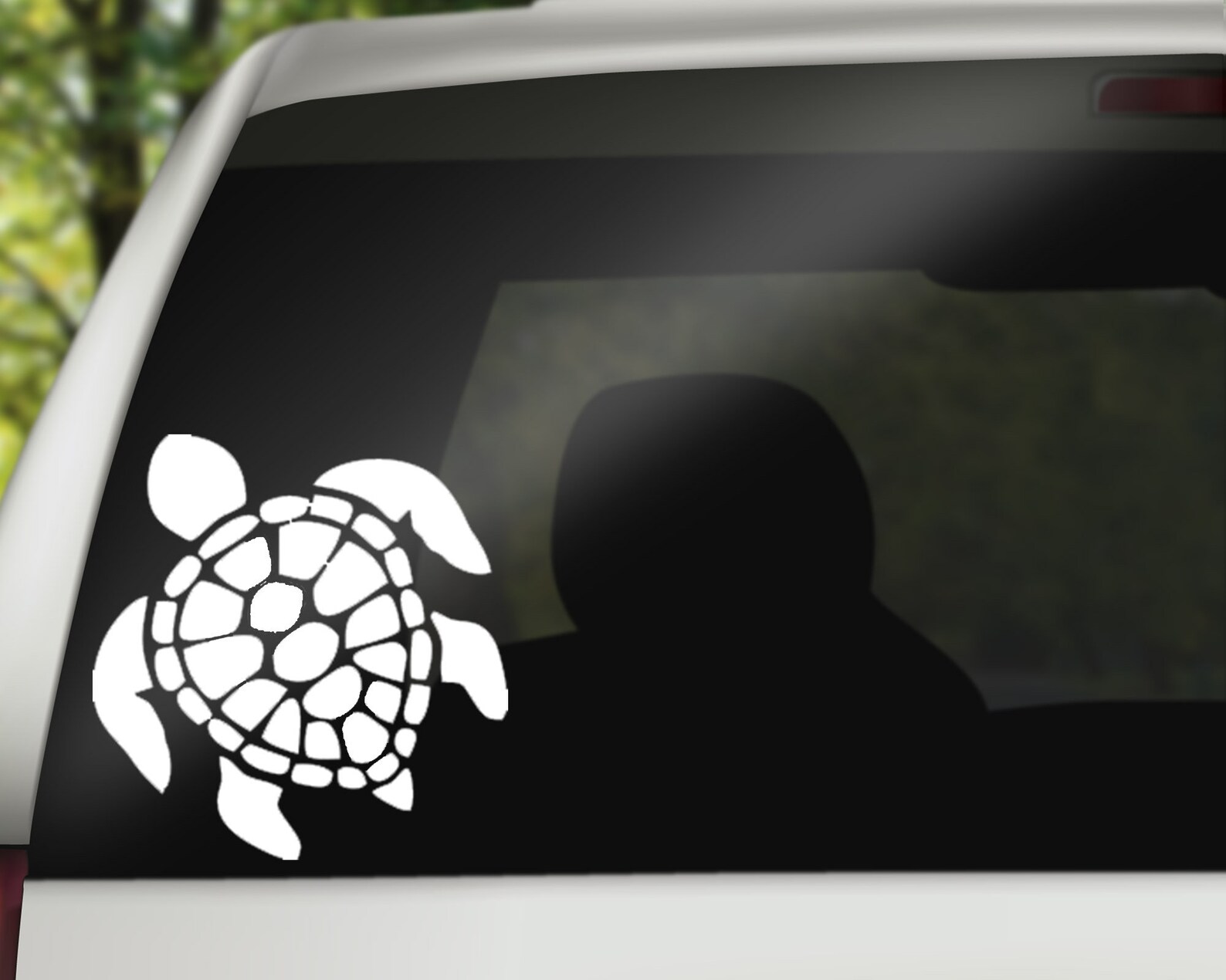 Turtle Decal Turtle Decal Sticker for Car Laptop or Wall | Etsy