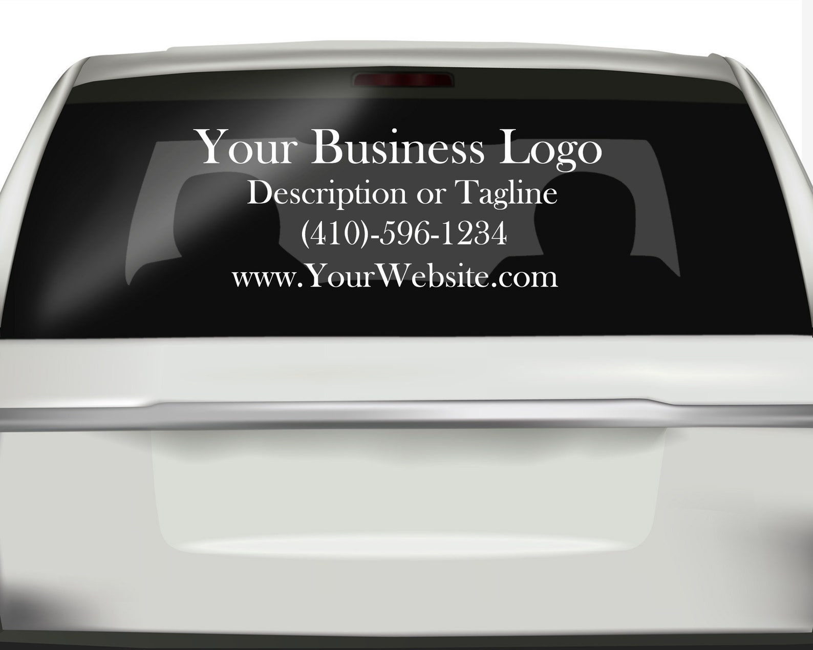 Custom Decal Business Decal Car Business Decal Car Decal - Etsy