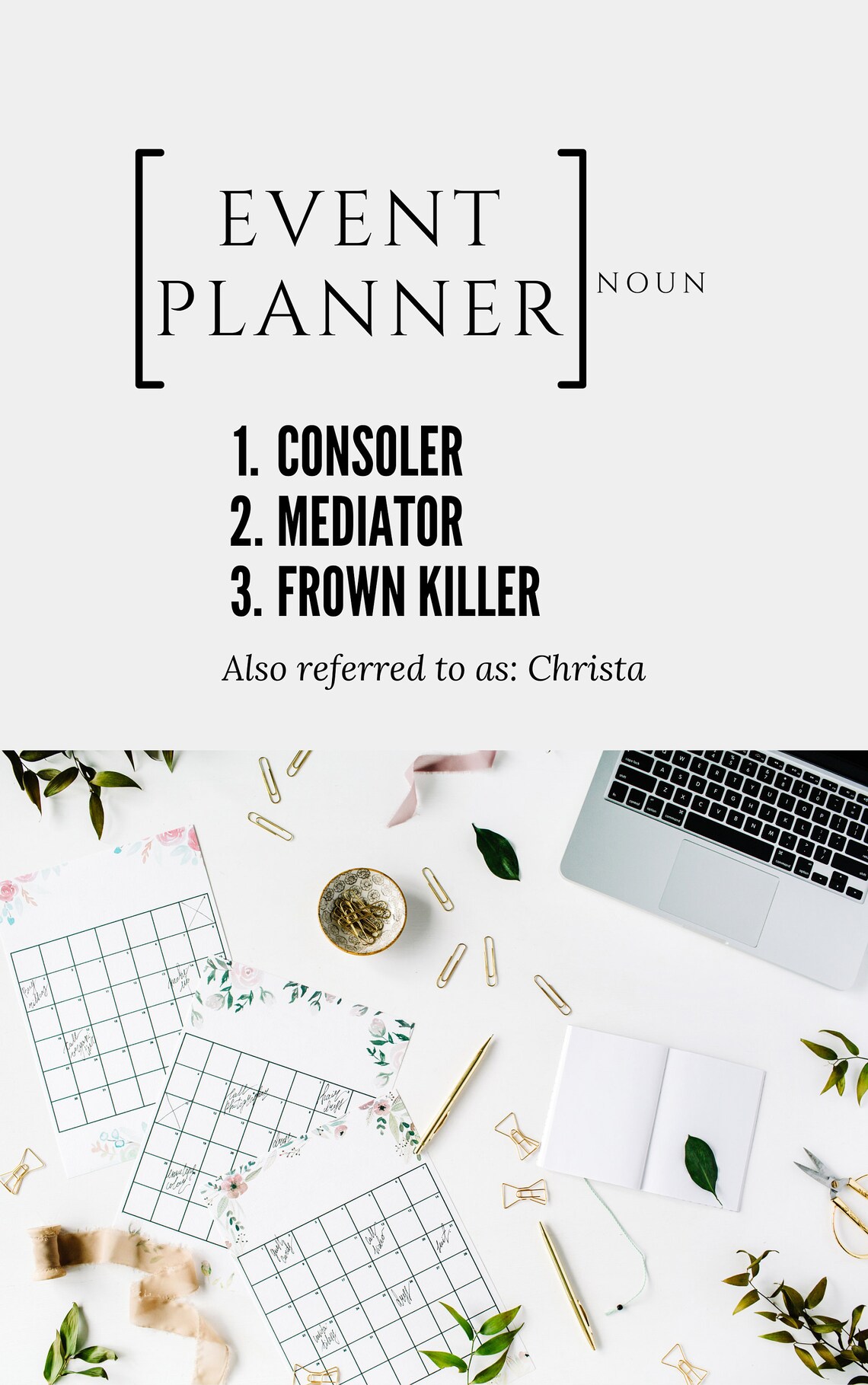 Event Planner Notebook Cover DIGITAL DOWNLOAD Printable | Etsy