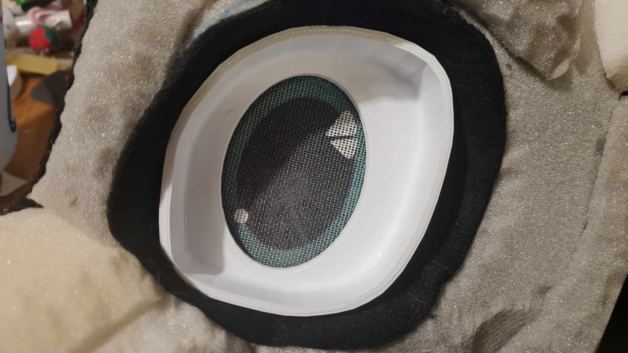 Happy Fursuit 3d Printed Eye Blanks/buckram Eyes - Etsy