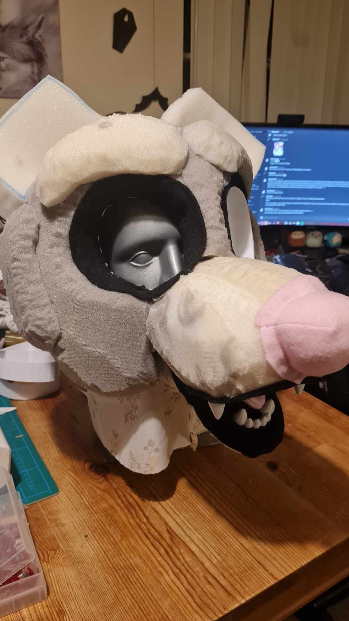 Custom Foam Fursuit Head Base - Etsy