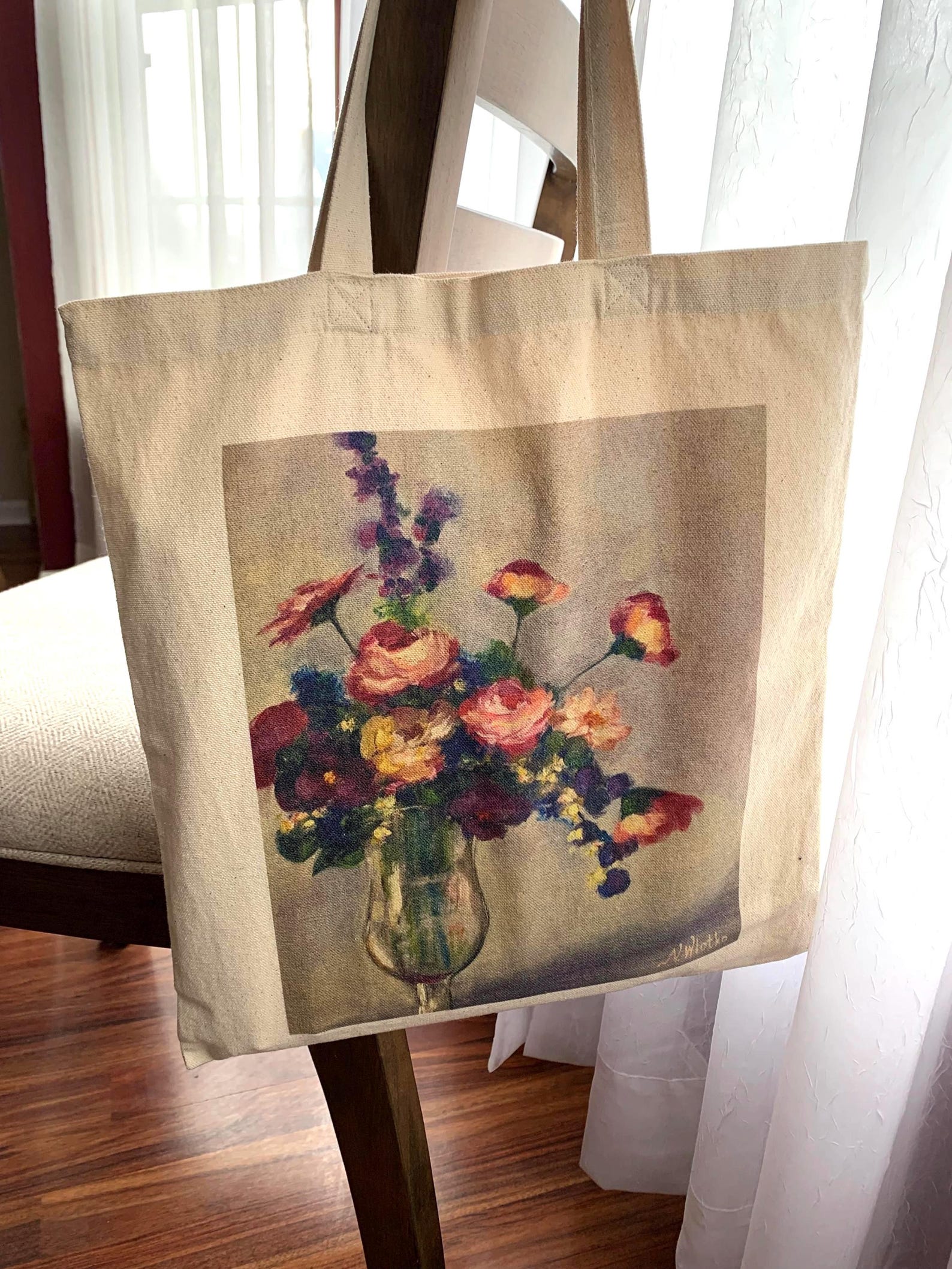 Canvas Tote Bag, Art Inspired - Etsy