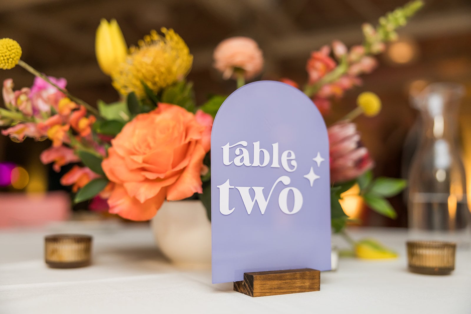 Custom Retro Table Numbers - Etsy