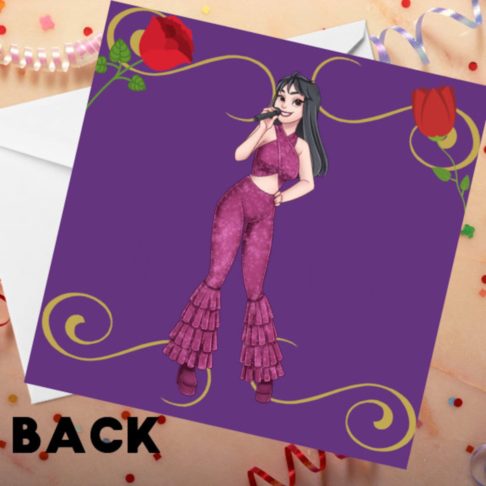 Selena Kid's Party Invite With Free Cupcake Toppers digital Copy - Etsy