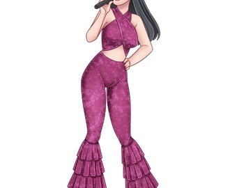 Selena Quintanilla Chip Bag Birthday Party Potato Labels Labels ...