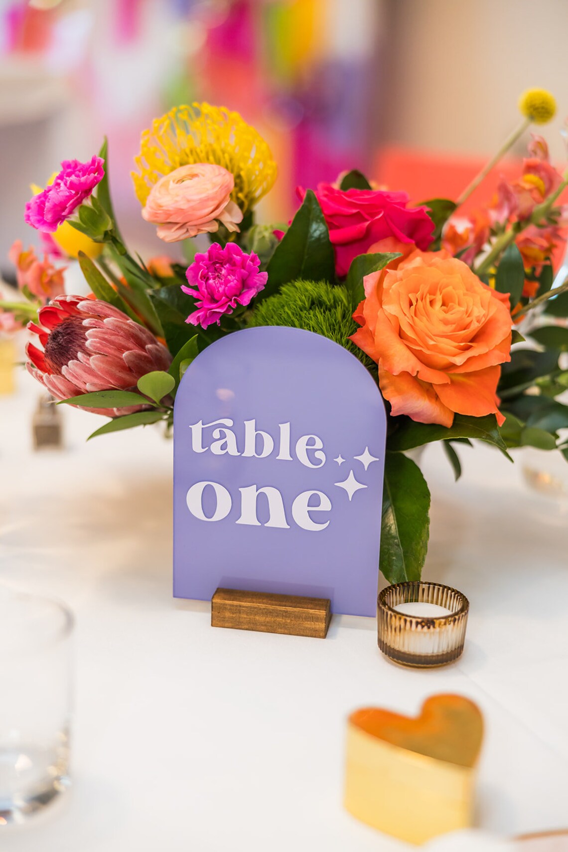 Custom Retro Table Numbers - Etsy
