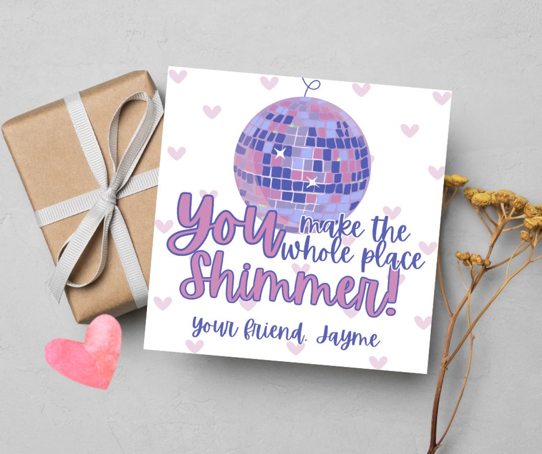 You Make the Whole Place Shimmer Mirrorball Disco Ball Swiftie - Custom ...