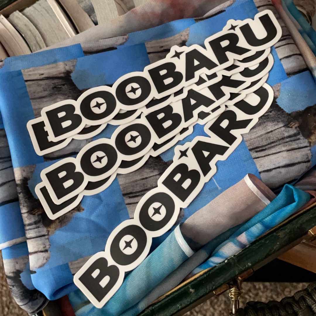 Vinyl Sticker boobaru by NIKCI - Etsy