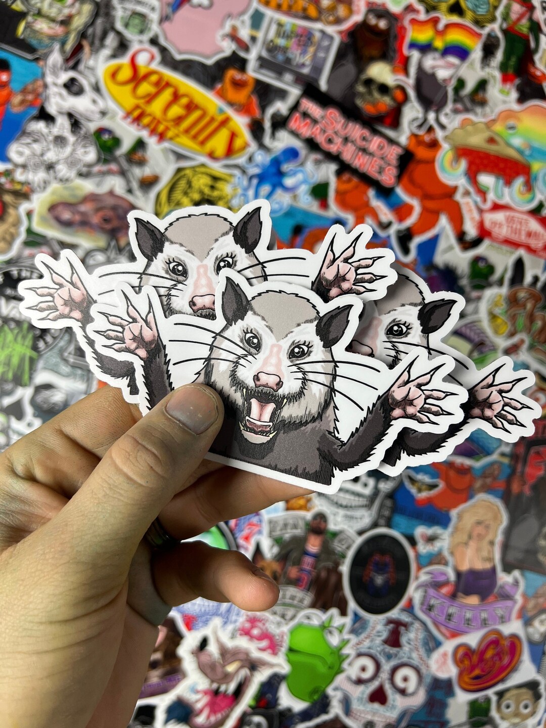 Bernadette Graffiti Sticker - Etsy