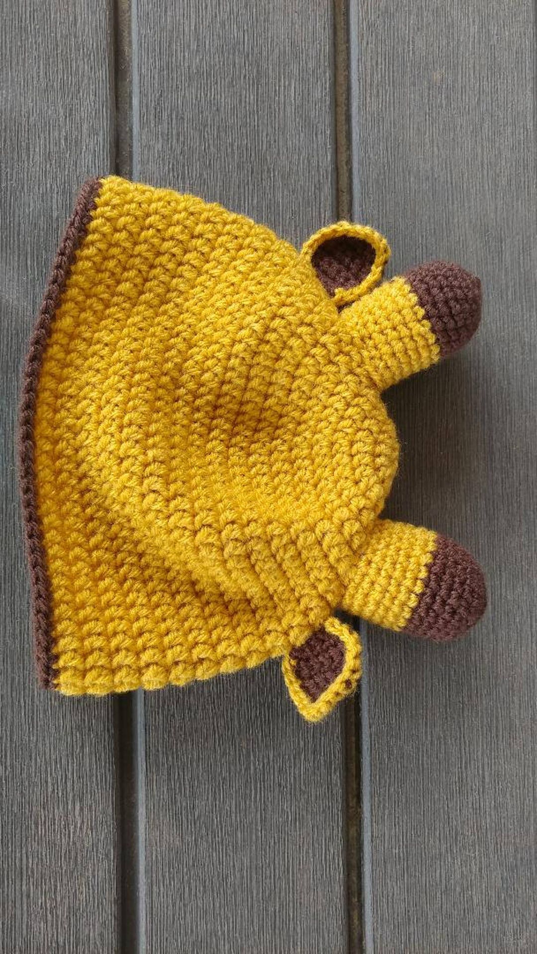 Giraffe Crochet Hat Pattern: Child & Adult Sizes (digital Download) - Etsy
