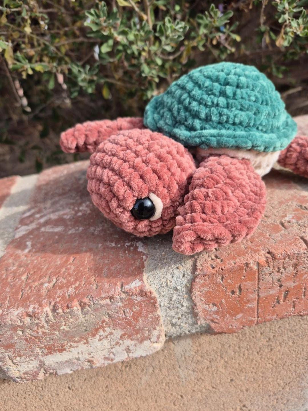 Turtle, Crochet Turtle, White, Green, Brown, Tortoise, Sea Animal ...