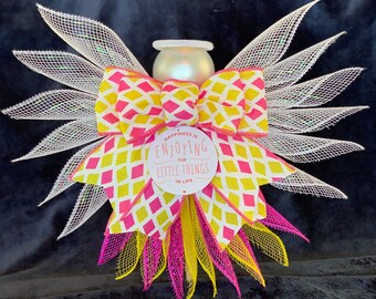 Deco Mesh Angel | Etsy