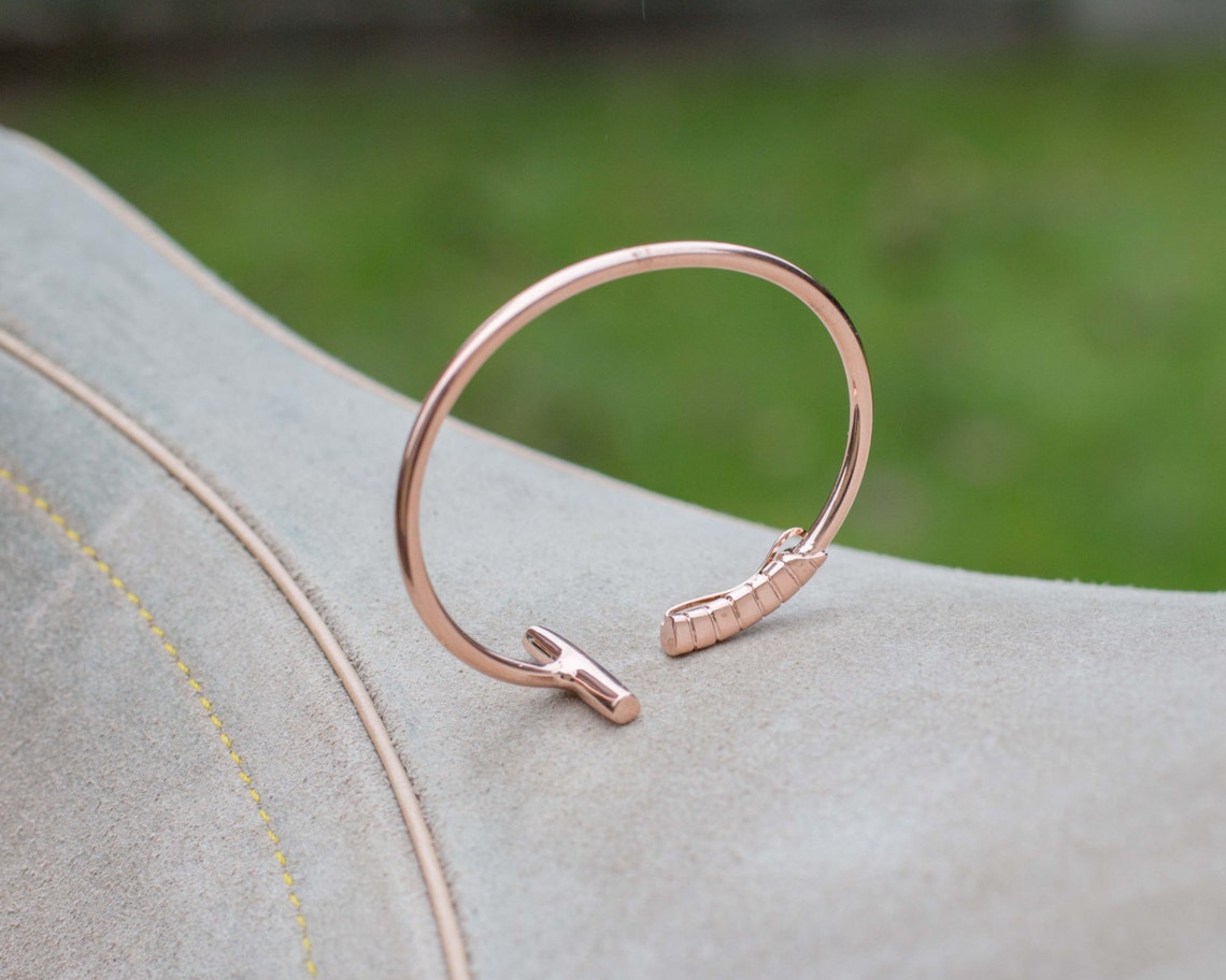 Polo Mallet Bangle - Rose Gold - Etsy